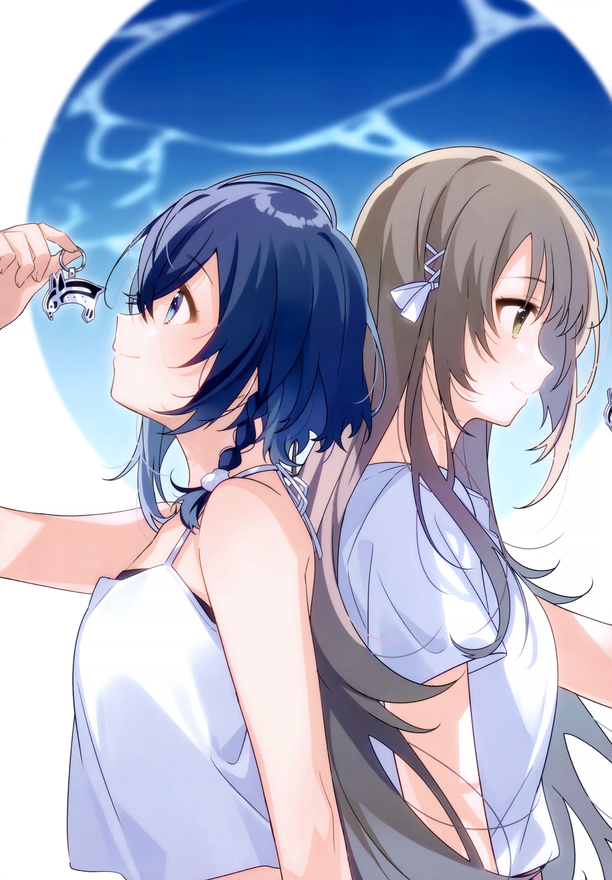 u35 shiroi suna no aquatope misakino kukuru miyazawa fuuka | #1041838 | yande.re